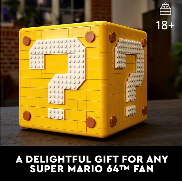 Lego | Toys | Lego Super Mario 64 Question Mark Block 7395 | Poshmark